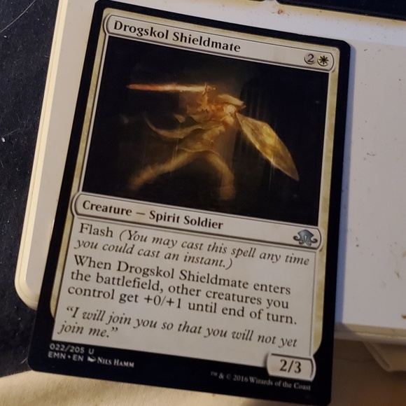 Other | Drogskol Shieldmate Magic Card | Poshmark